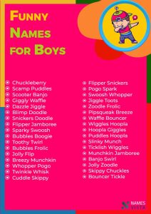 480+ Funny Names for Boys [Trending Ideas]