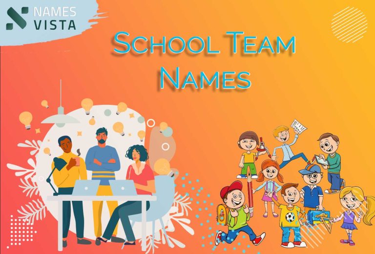 School Team Names [390+ Funny & Cool Ideas]